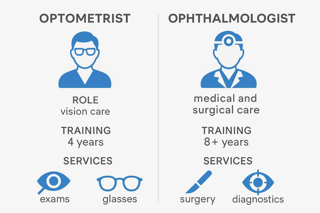 Seattle Eye Care: Optometrists vs. Ophthalmologists - Cannon EyeCare